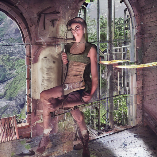Stable Diffusion prompt: Tomb raider, Lara croft, - PromptHero