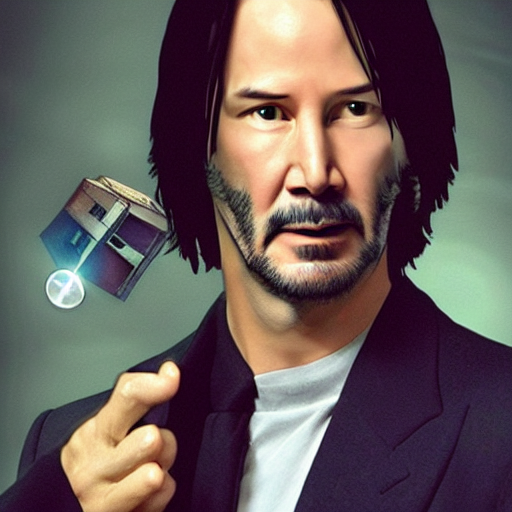 Stable Diffusion prompt: keanu reeves as doctor who, - PromptHero