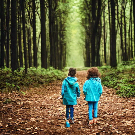 Stable Diffusion prompt: two children in a fantastic - PromptHero