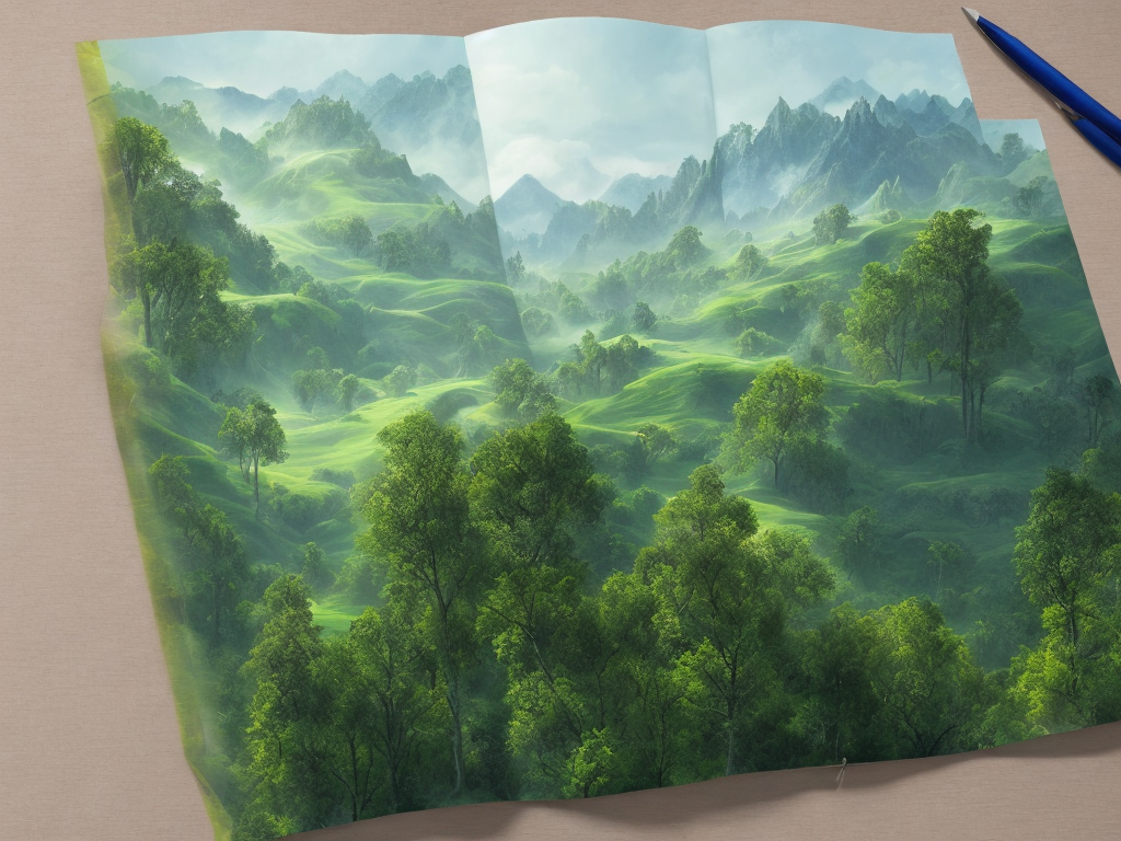 Openjourney prompt: hyper realistic opened book with - PromptHero