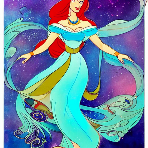 Stable Diffusion prompt: Beautiful disney princess - PromptHero