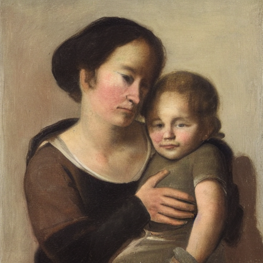 Stable Diffusion prompt: mother with child - PromptHero