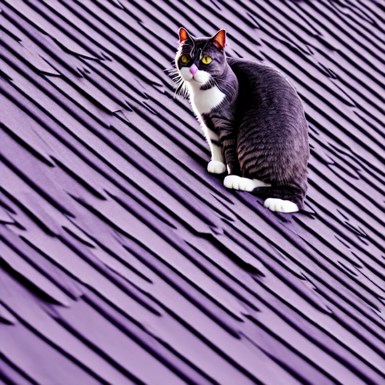 Stable Diffusion prompt: a photo realistic purple cat - PromptHero