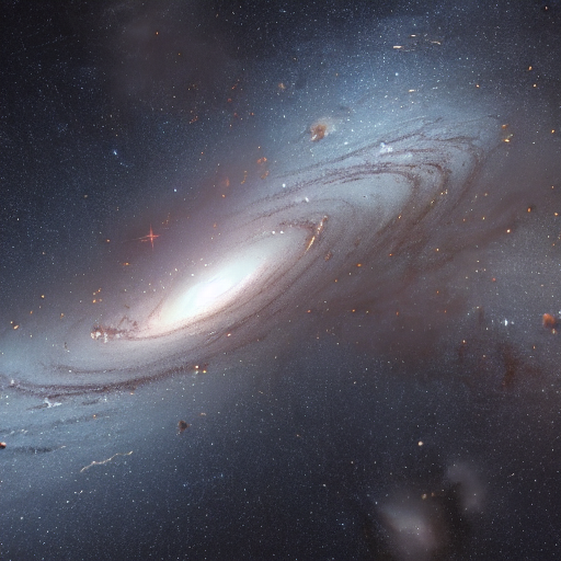Stable Diffusion prompt: andromeda galaxy and milky way - PromptHero