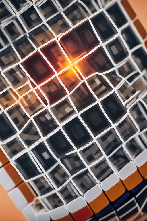 Openjourney prompt: A detailed shot of a Rubik's Cube - PromptHero