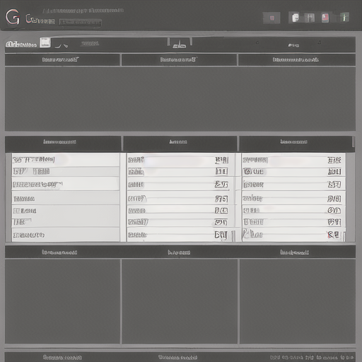 Anything prompt: Minimalist google sheets template with - PromptHero