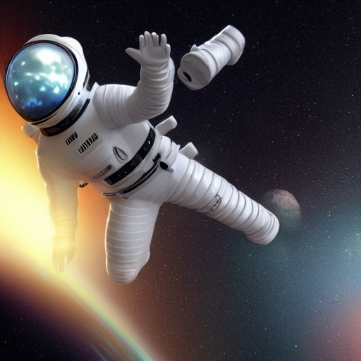 Stable Diffusion prompt: galaxies, astronaut. white - PromptHero