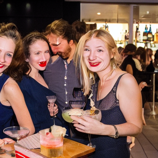 Stable Diffusion prompt: farewell party with cocktails - PromptHero