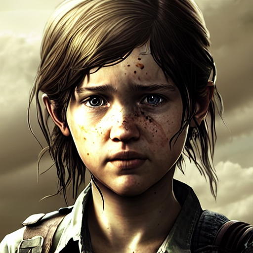 Stable Diffusion prompt: portrait of Ellie from the last - PromptHero