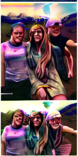 Stable Diffusion prompt: Images of the group of friends - PromptHero