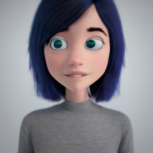 Stable Diffusion prompt: Pixar style girl, 4k, 8k, unreal - PromptHero