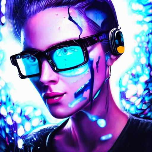 Stable Diffusion prompt: nft style,beautiful blue eyes - PromptHero