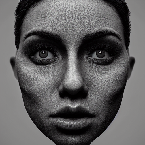 Stable Diffusion prompt: a realist face divided, one side - PromptHero