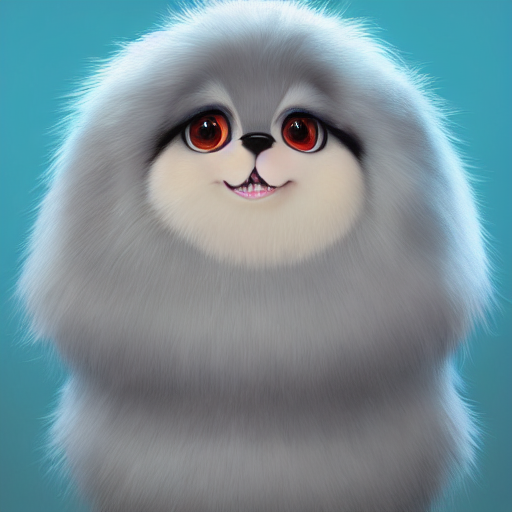 Stable Diffusion prompt: cutie fluffy creature changpeng - PromptHero