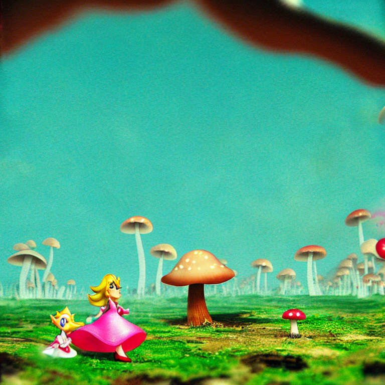 Waifu Diffusion prompt: Mushroom Kingdom, xnxx Princess - PromptHero