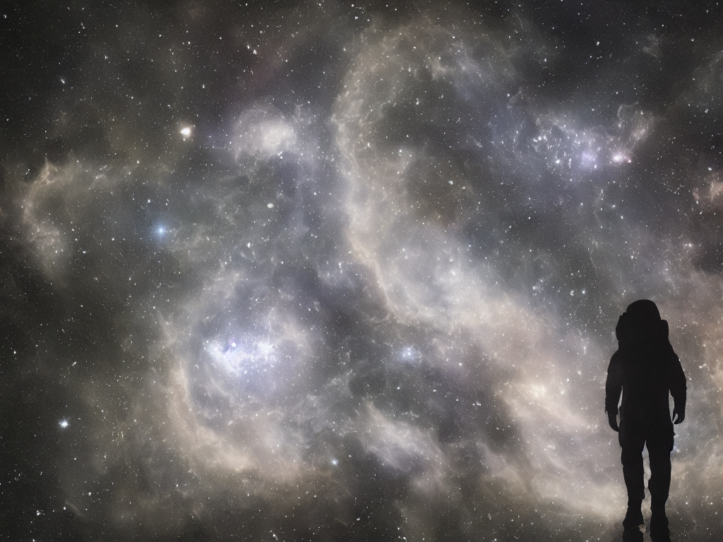 Stable Diffusion prompt: ancient, astronaut, galaxy, - PromptHero