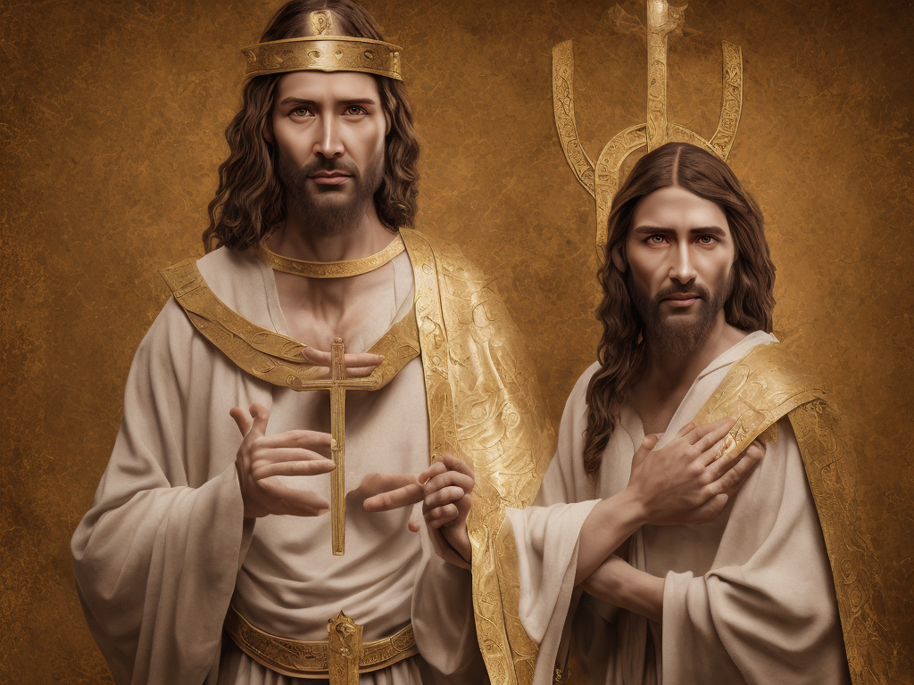 Openjourney prompt: Realistic Jesus christ as god, - PromptHero