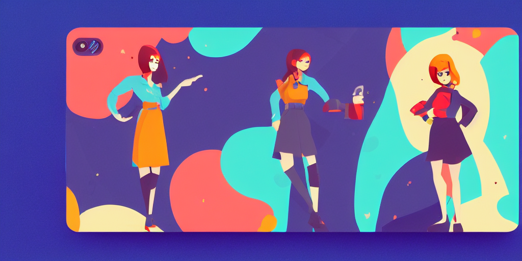 Stable Diffusion prompt: ISOMETRIC woman, flat colors, - PromptHero