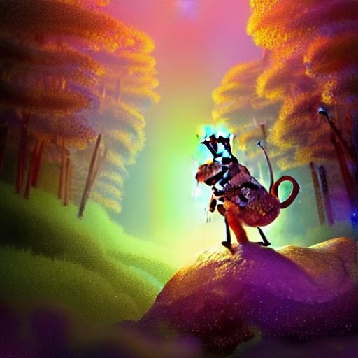 Stable Diffusion prompt: In this digital painting, we see - PromptHero