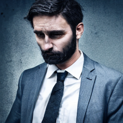 Stable Diffusion prompt: vengeful man, bruised, dirty, - PromptHero