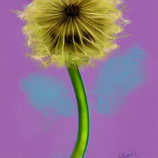 Stable Diffusion prompt: pastel, hot dandelion, style of - PromptHero