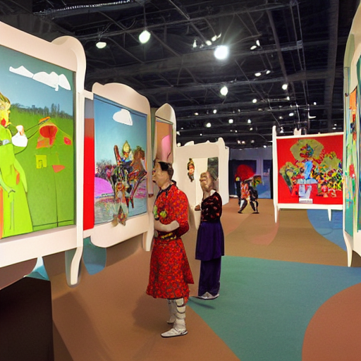 Stable Diffusion prompt: Exhibition Zone 1: International - PromptHero