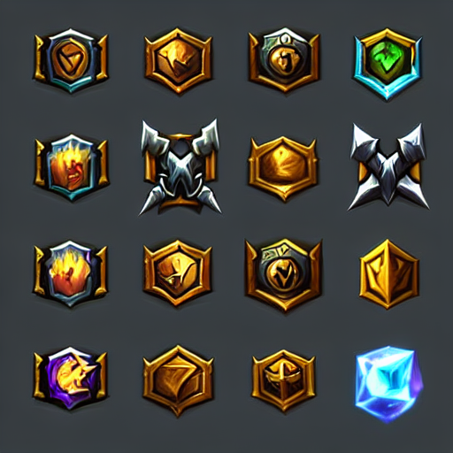 Stable Diffusion prompt: video games icons, 2d icons, rpg - PromptHero