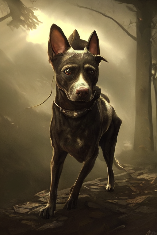 Stable Diffusion prompt: magic dog, dynamic lighting, - PromptHero