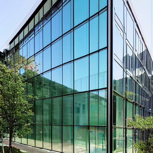 Stable Diffusion prompt: This is the building glass - PromptHero