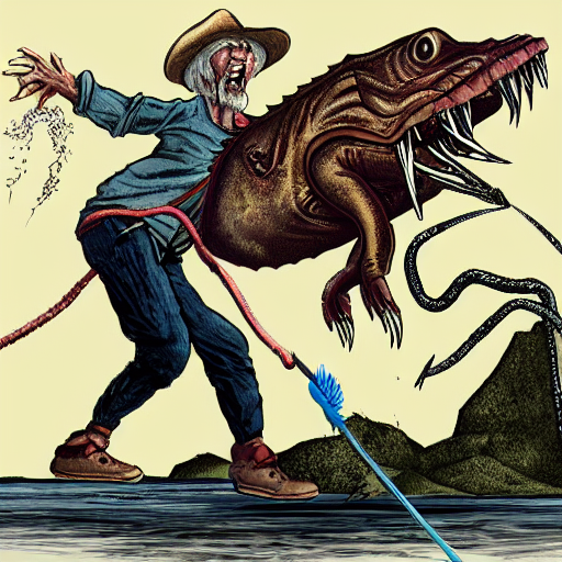 Stable Diffusion prompt: Realistic old skinny man riding - PromptHero