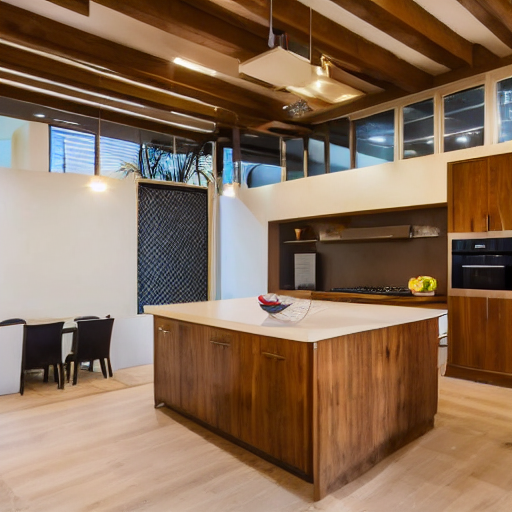 Stable Diffusion prompt: interior design, open plan, - PromptHero