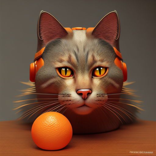 Openjourney prompt: orange steampunk cat, octane render, - PromptHero