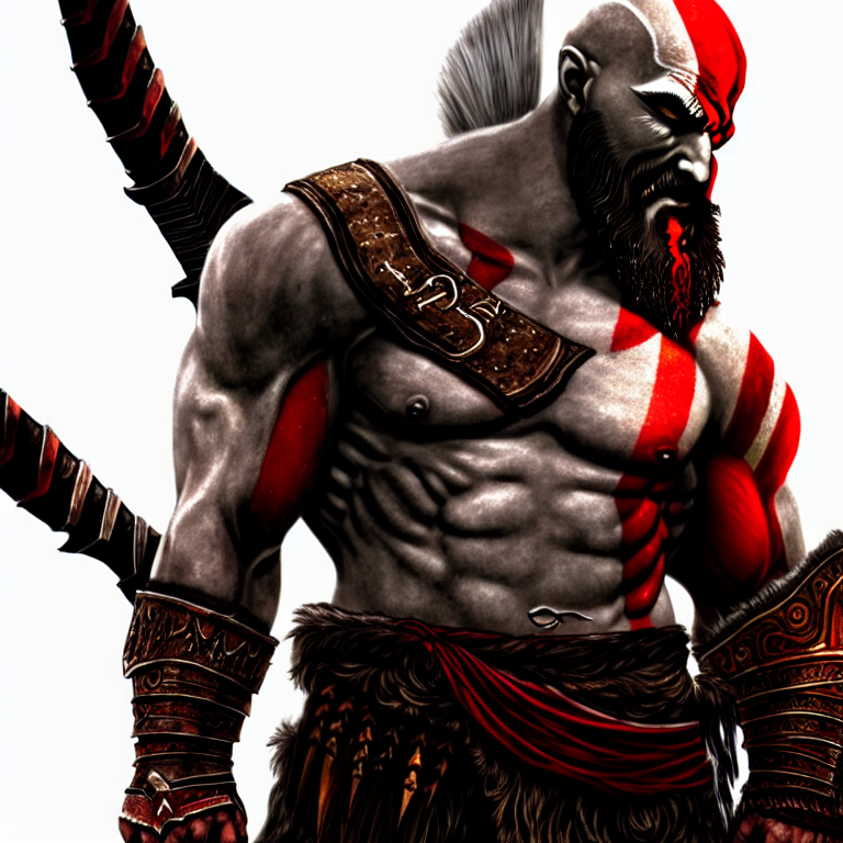 Stable Diffusion prompt: full body kratos, God of War, - PromptHero