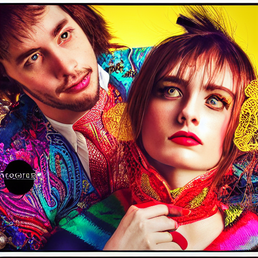 Stable Diffusion prompt: a couple, posing camera,fashion - PromptHero