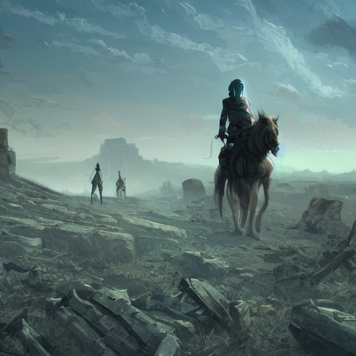 Stable Diffusion prompt: post-apocalyptic, wide view - PromptHero