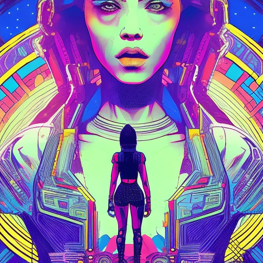 Openjourney prompt: high contrast comic book style art, - PromptHero