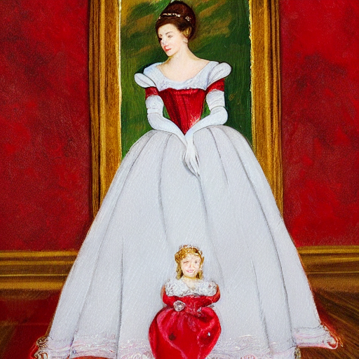 Stable Diffusion prompt: Portrait of princess belle, red - PromptHero