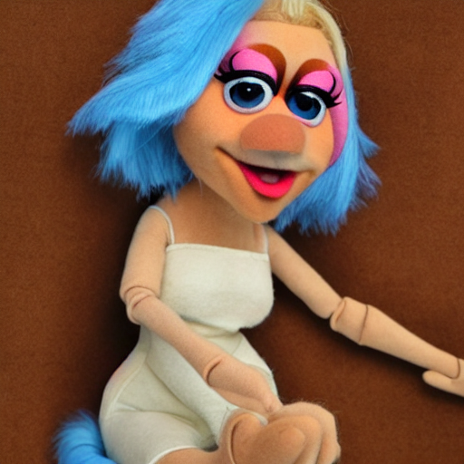 Stable Diffusion prompt: Christina Aguilera as a muppet, - PromptHero