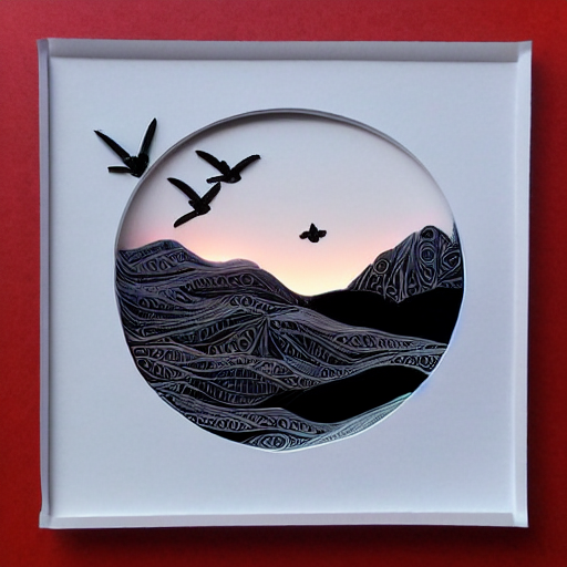 Stable Diffusion prompt: Paper quilling, paper cut art, - PromptHero