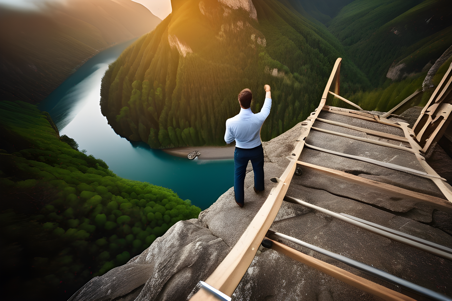 Standing At The Precipice