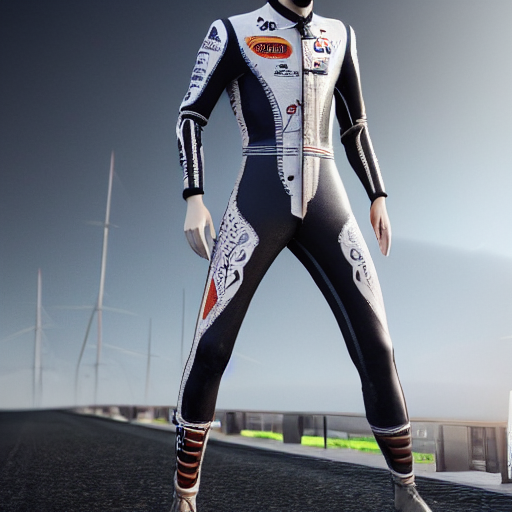 Stable Diffusion prompt: entire body, racing suit, body - PromptHero