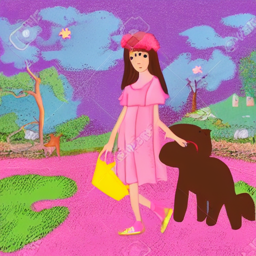 Stable Diffusion prompt: children's book illustrations, - PromptHero