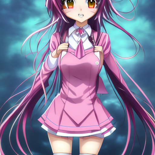 Openjourney Prompt High Resolution Anime Dreamy Girl Prompthero