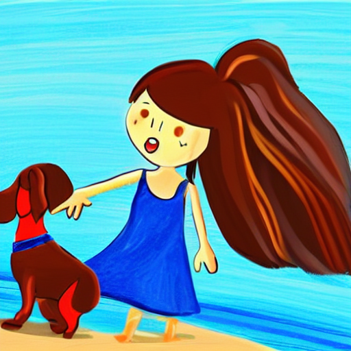 Stable Diffusion prompt: Childrens cartoon drawing of a - PromptHero