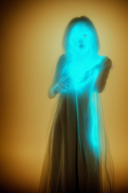 Stable Diffusion prompt: Ghostly translucent spectral - PromptHero