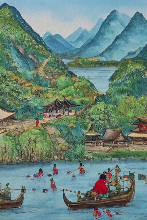 Stable Diffusion prompt: depicting the beautiful scenery - PromptHero