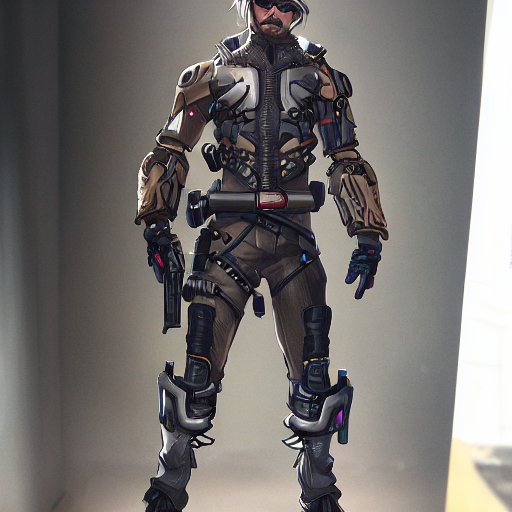 Waifu Diffusion prompt: "full body" mccree, Detailed - PromptHero