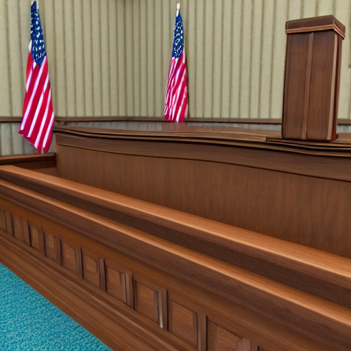 Stable Diffusion prompt: judge, bench, gavel, courtroom, - PromptHero