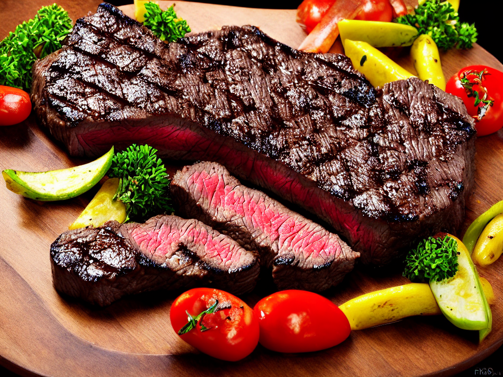 Stable Diffusion prompt: yummy beef grill steak, food - PromptHero