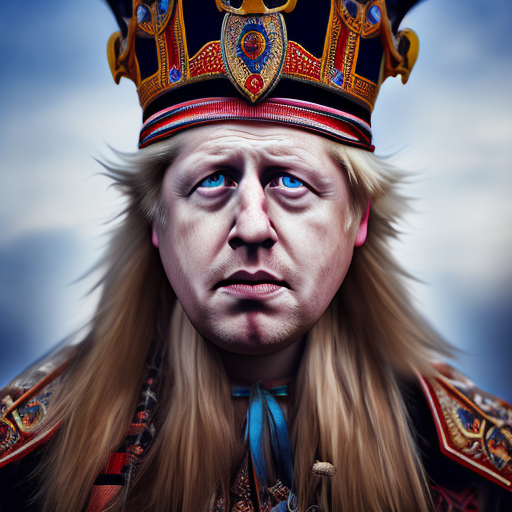 Openjourney prompt: Boris Johnson portrait photo of a - PromptHero